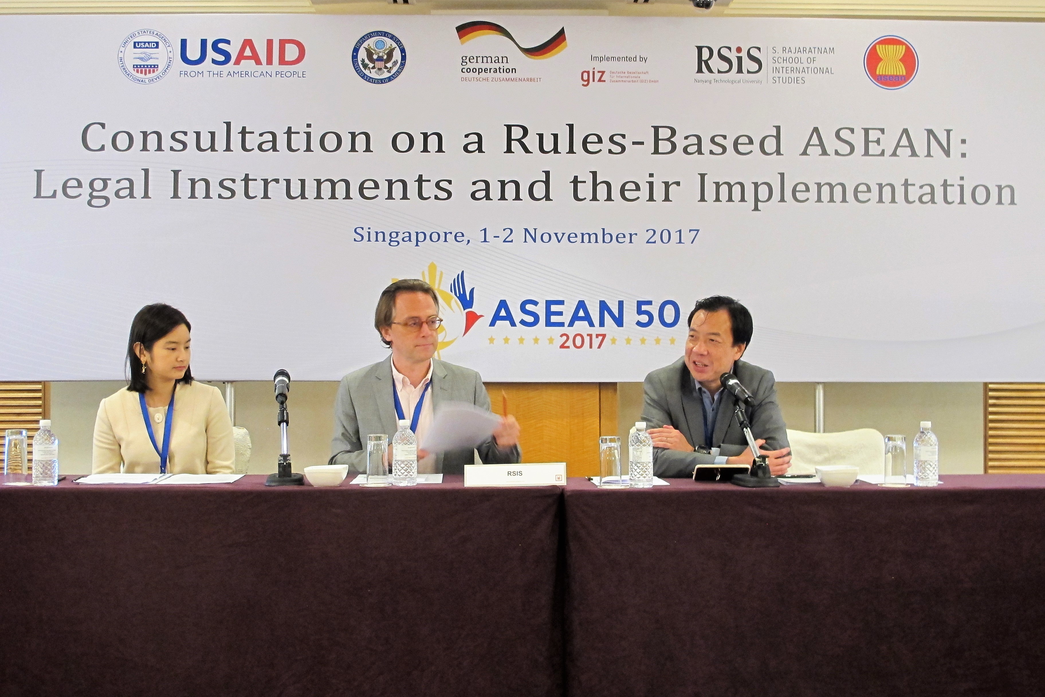 Conference on Consultation on a Rules-Based ASEAN: Legal Instruments ...