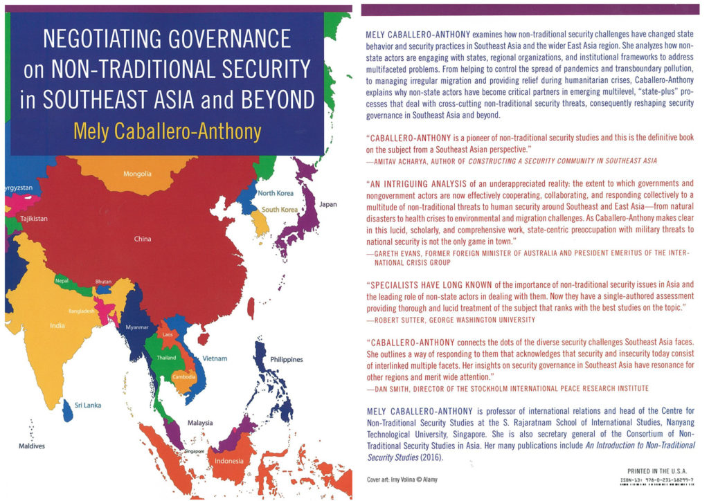 RSIS Book Launch Seminar “Negotiating Governance on Non-Traditional ...