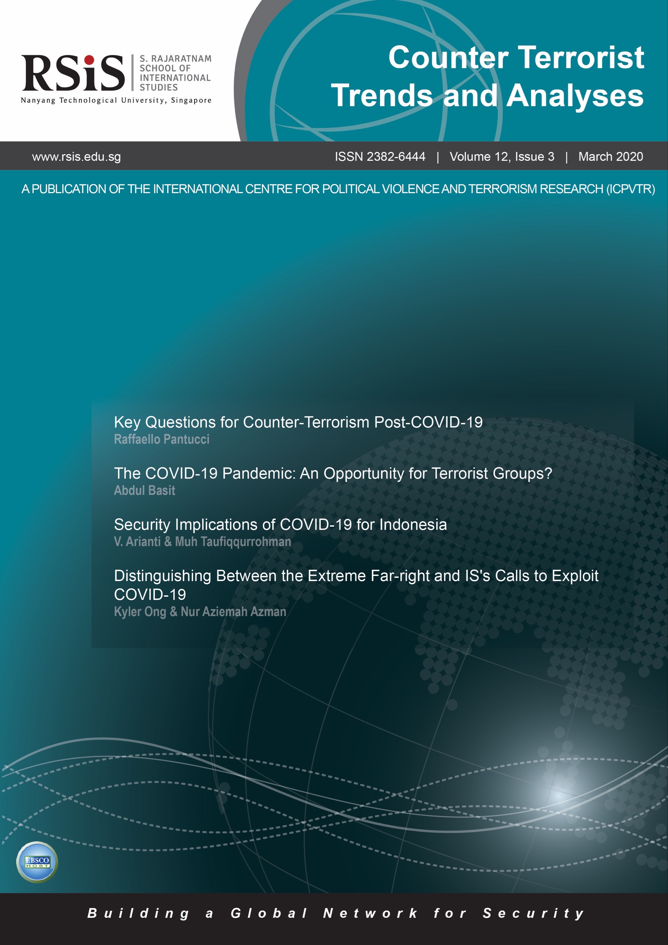 Counter Terrorist Trends and Analyses | RSIS