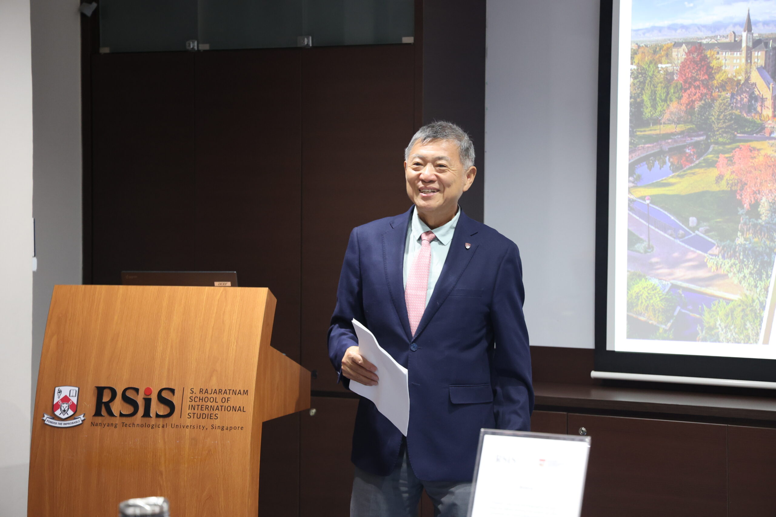 RSIS Seminar by Professor Suisheng Zhao - RSIS