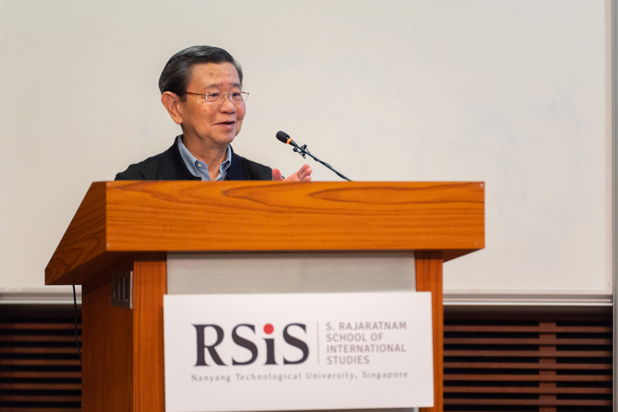 RSIS Distinguished Book Launch of “Singapore is Still not an Island” by ...