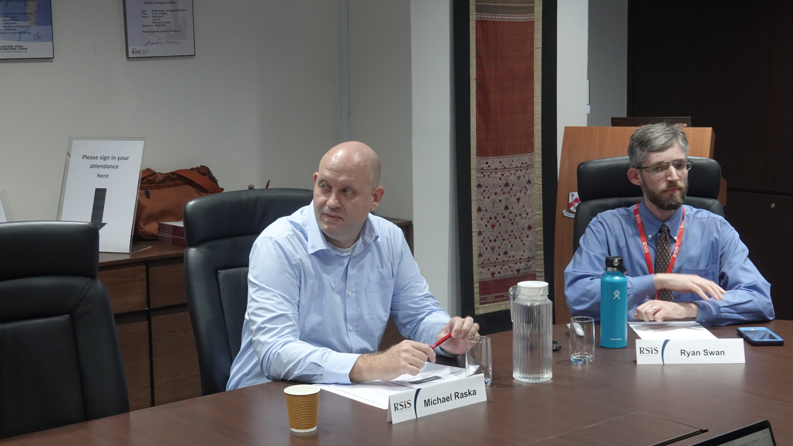 RSIS Seminar by Mr Ryan R. Swan - RSIS