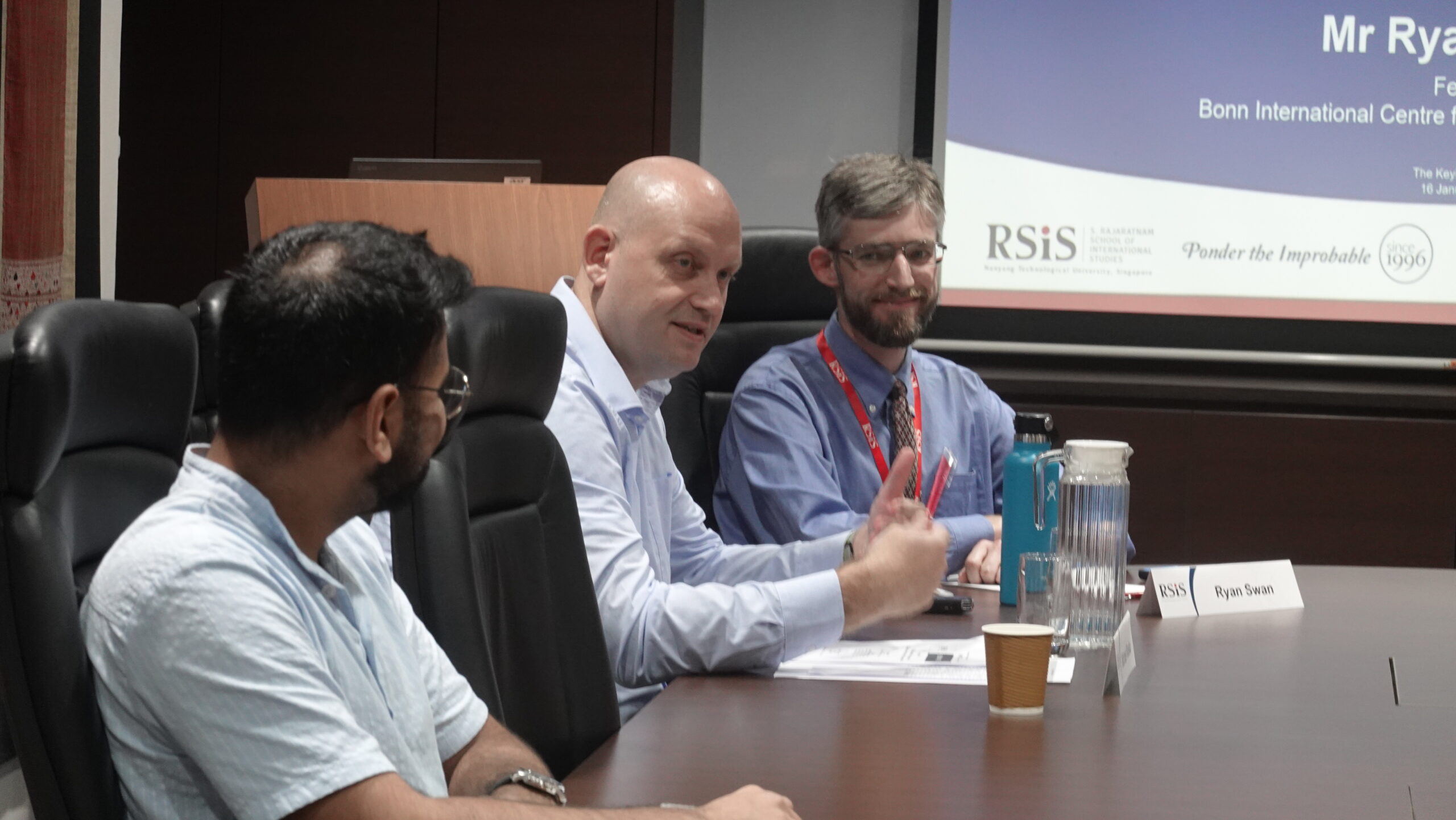 RSIS Seminar by Mr Ryan R. Swan - RSIS