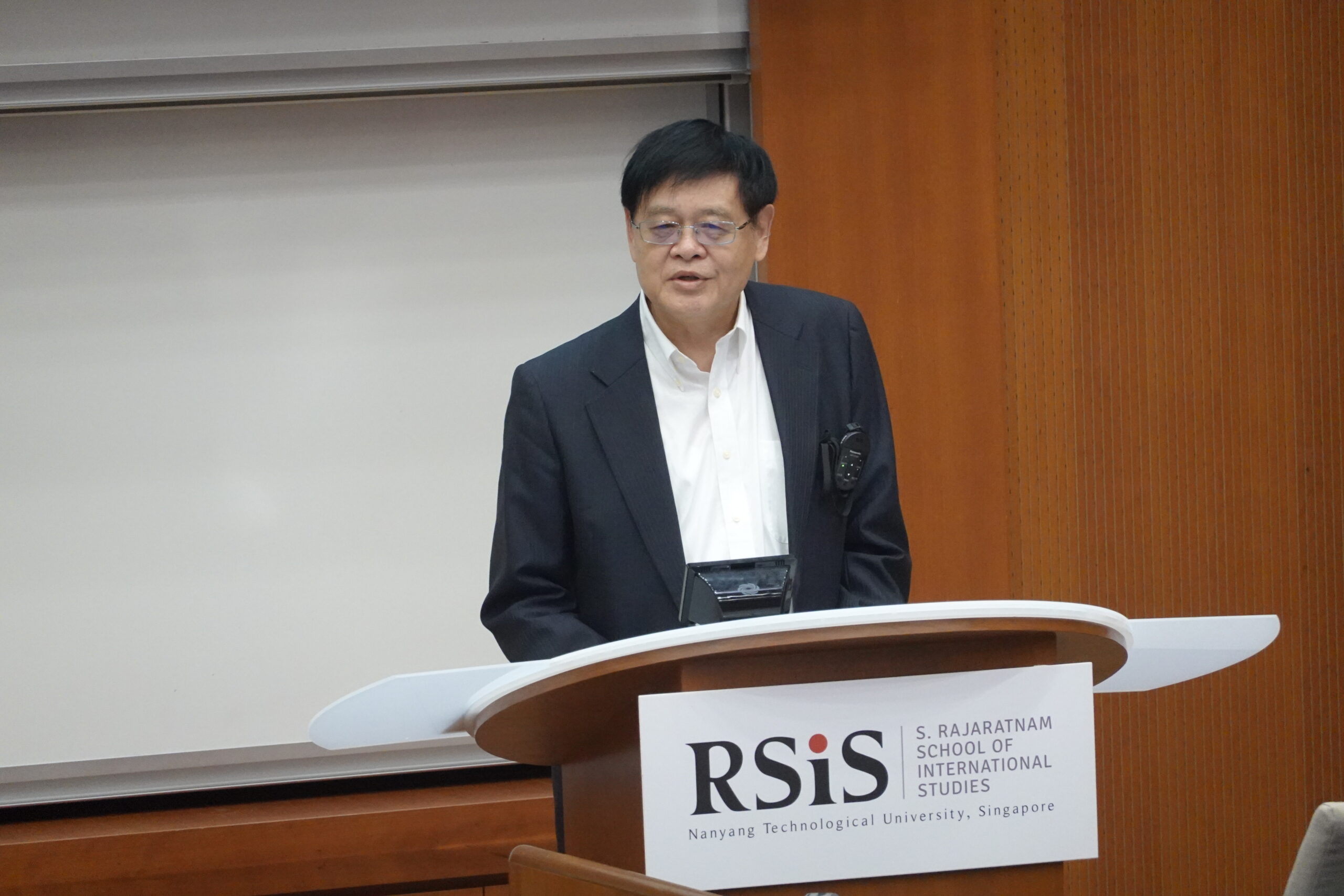 RSIS Seminar by Professor Wang Jisi, Ngee Ann Kongsi Professor of ...