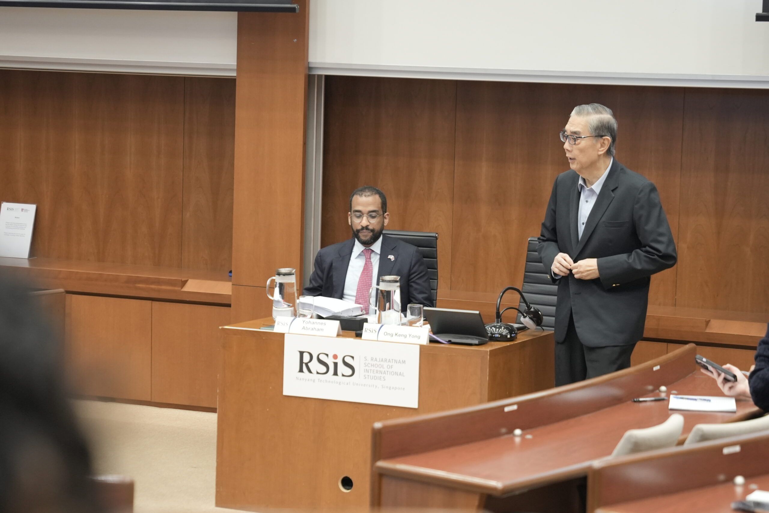 Visit to RSIS by Ambassador Yohannes Abraham - RSIS