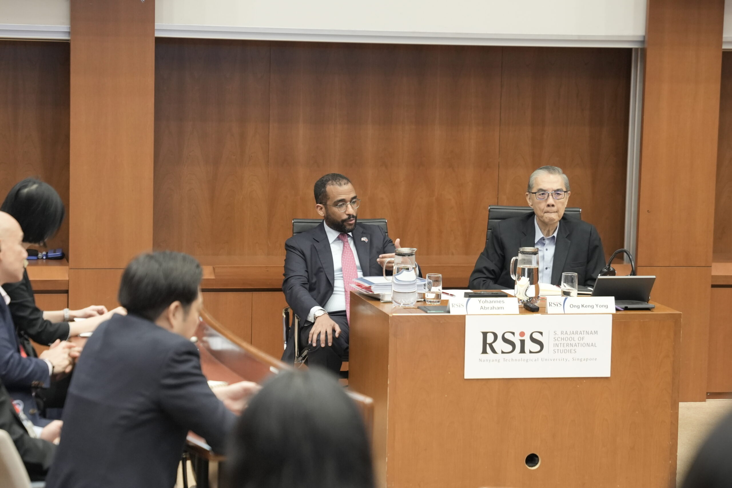 Visit to RSIS by Ambassador Yohannes Abraham - RSIS