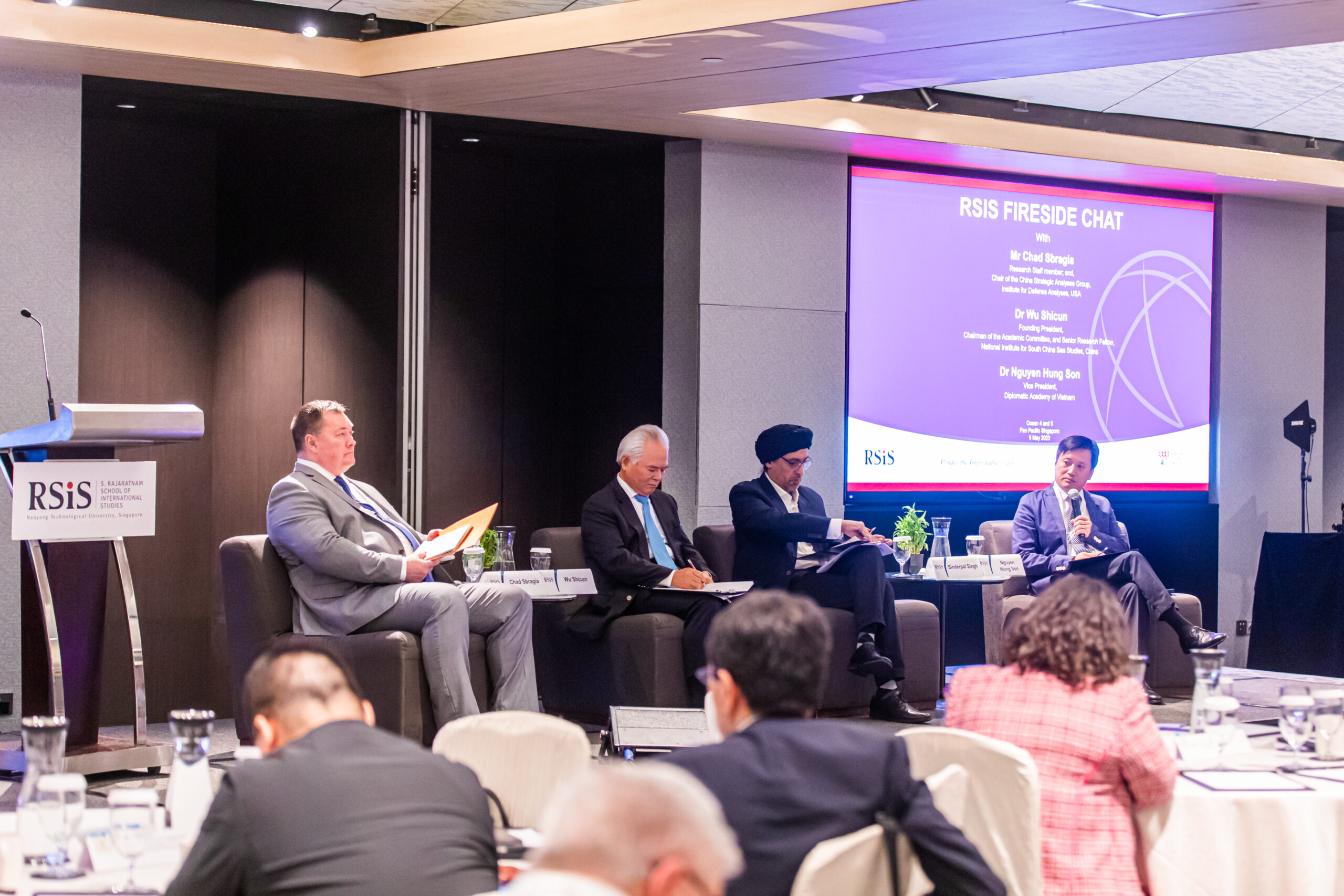 RSIS Fireside Chat II with Mr Chad Sbragia, Research Staff Member ...