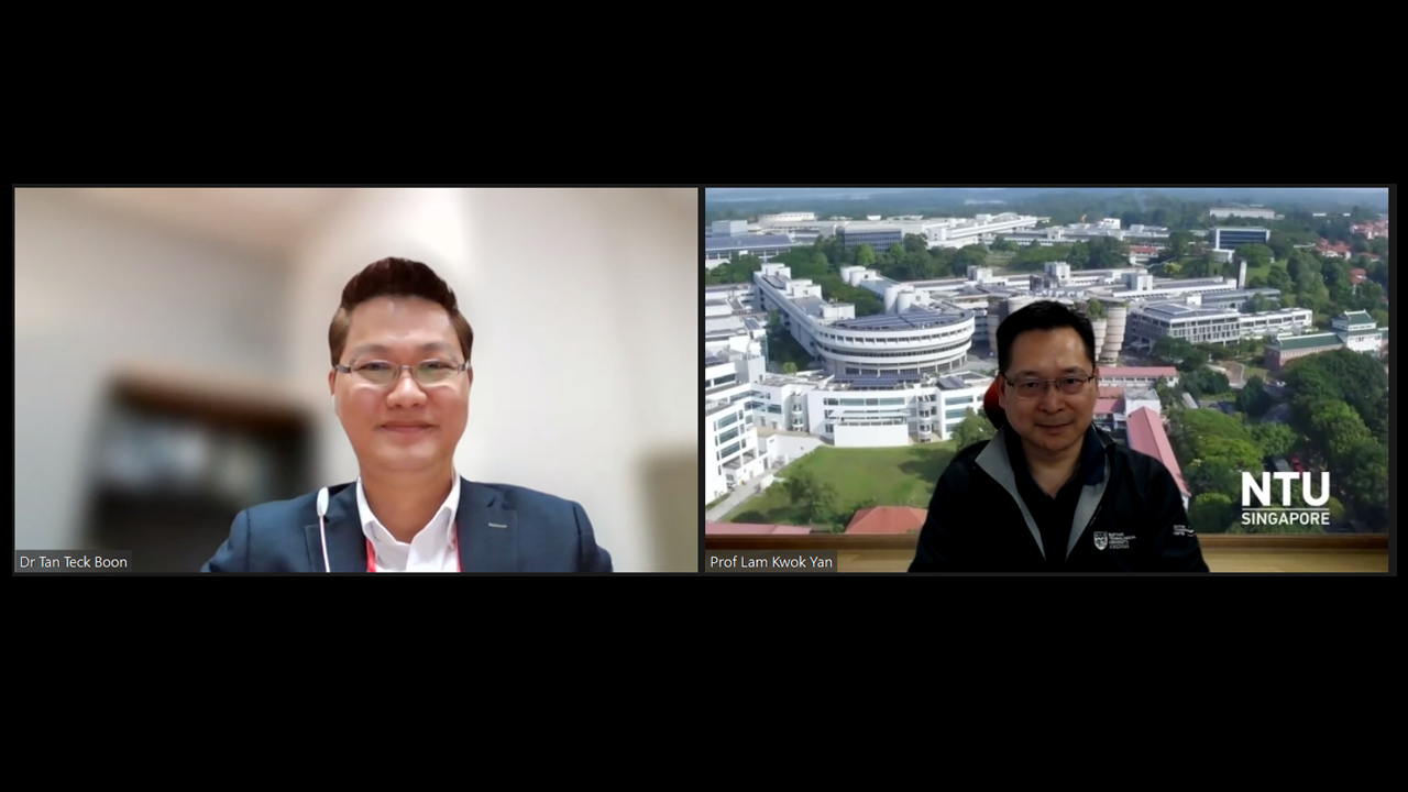 RSIS Webinar by Professor Lam Kwok Yan, Associate Vice President (Strategy and Partnerships ...